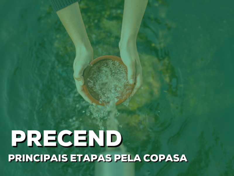 PRECEND da COPASA: Entenda suas duas etapas principais